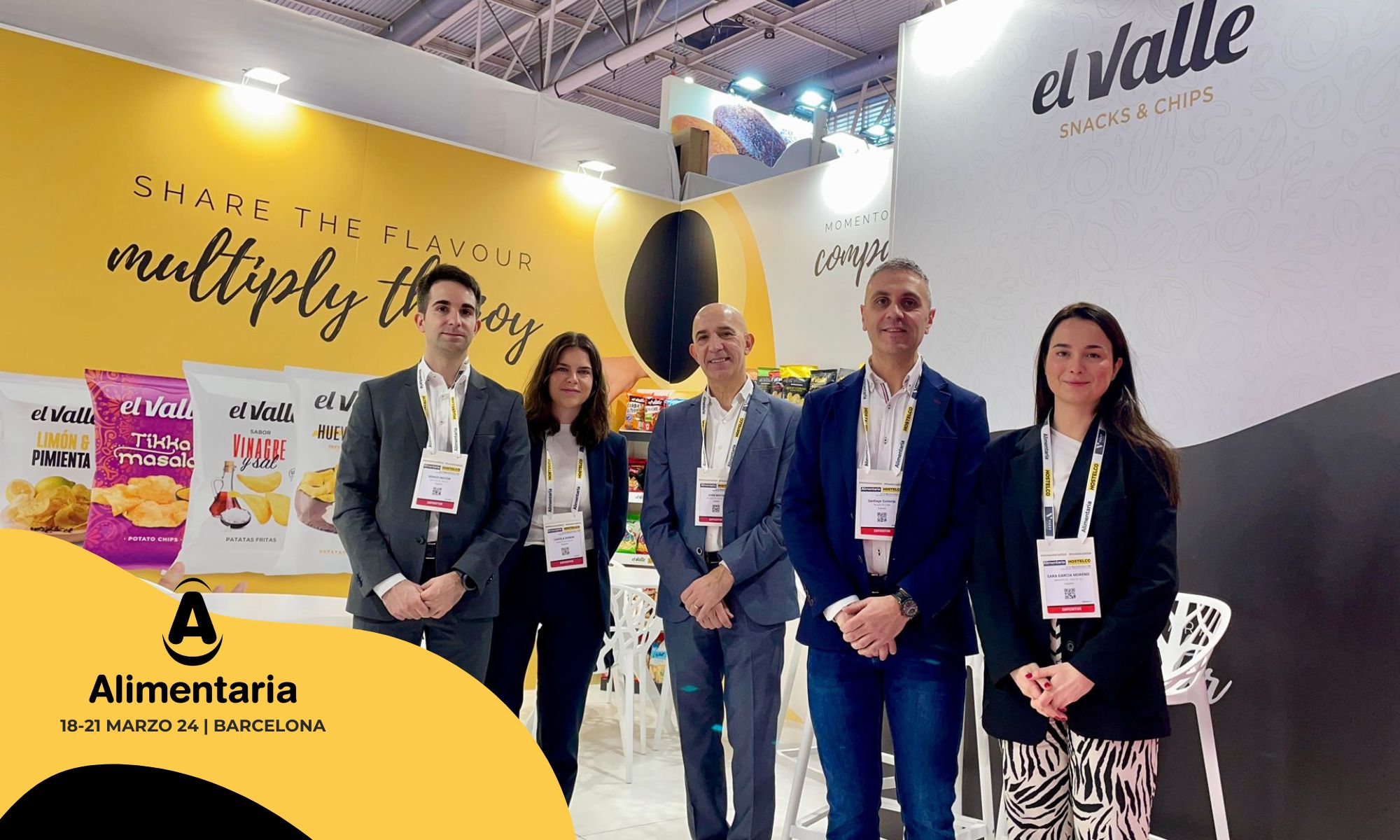 Alimentaria Barcelona 2024 - Snacks el Valle