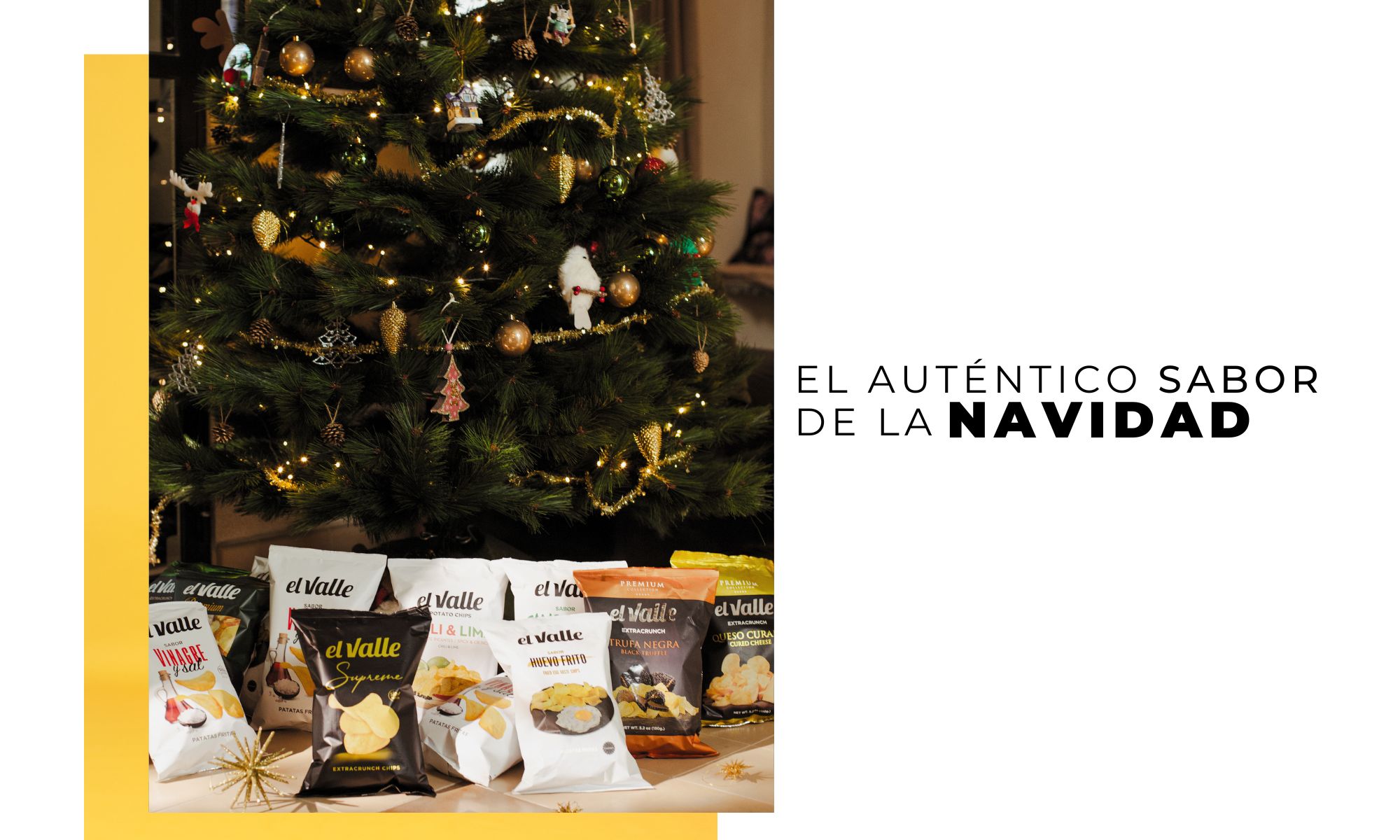 El auténtico sabor de la navidad - Snacks el Valle